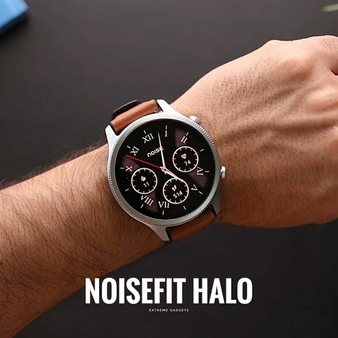 NoiseFit Halo Smartwatch AMOLED Original Sealed